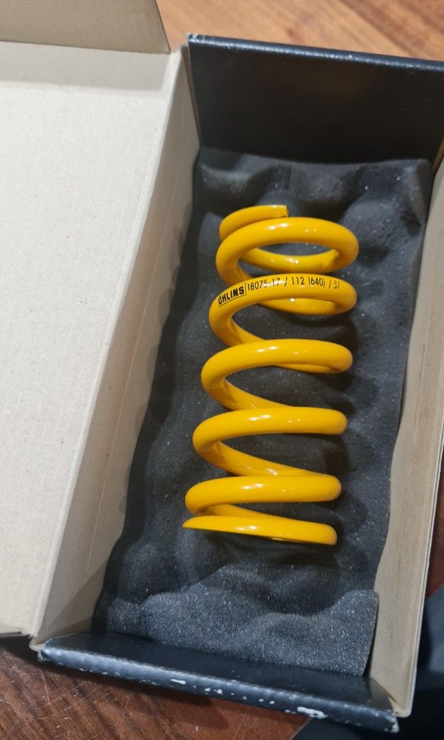 Ohlins TTX22m Coil Spring 640lb, Sports Equipment, Bicycles & Parts ...