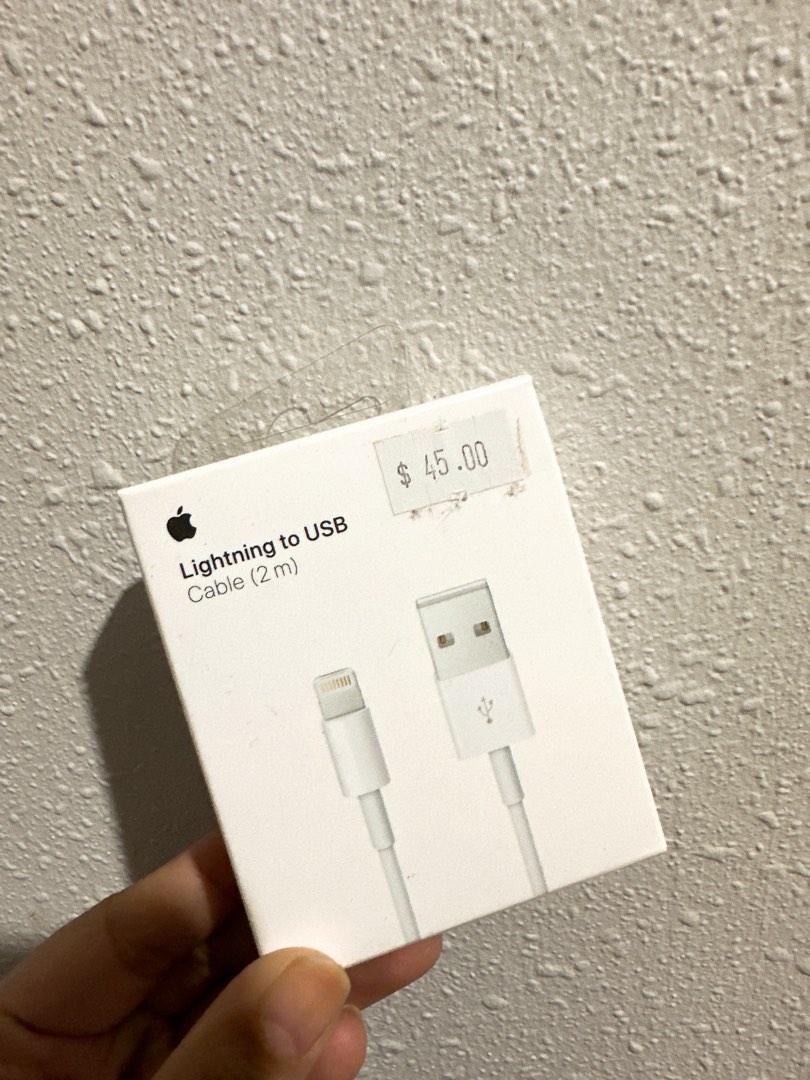 Original Apple Lightning Cable 2m, Mobile Phones & Gadgets, Mobile ...