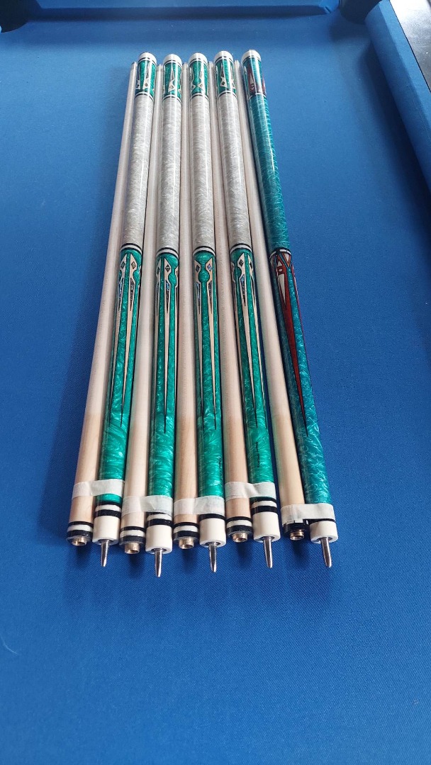 PAMPANGA CUE STICK FULL CAPIZ DESIGN, Sports Equipment, Sports & Games ...