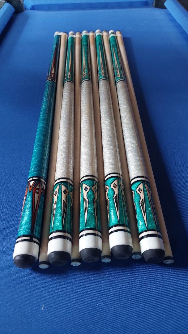 PAMPANGA CUE STICK FULL CAPIZ DESIGN, Sports Equipment, Sports & Games ...