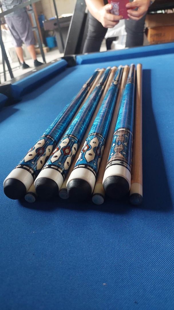 PAMPANGA CUE STICK FULL CAPIZ DESIGN, Sports Equipment, Sports & Games ...