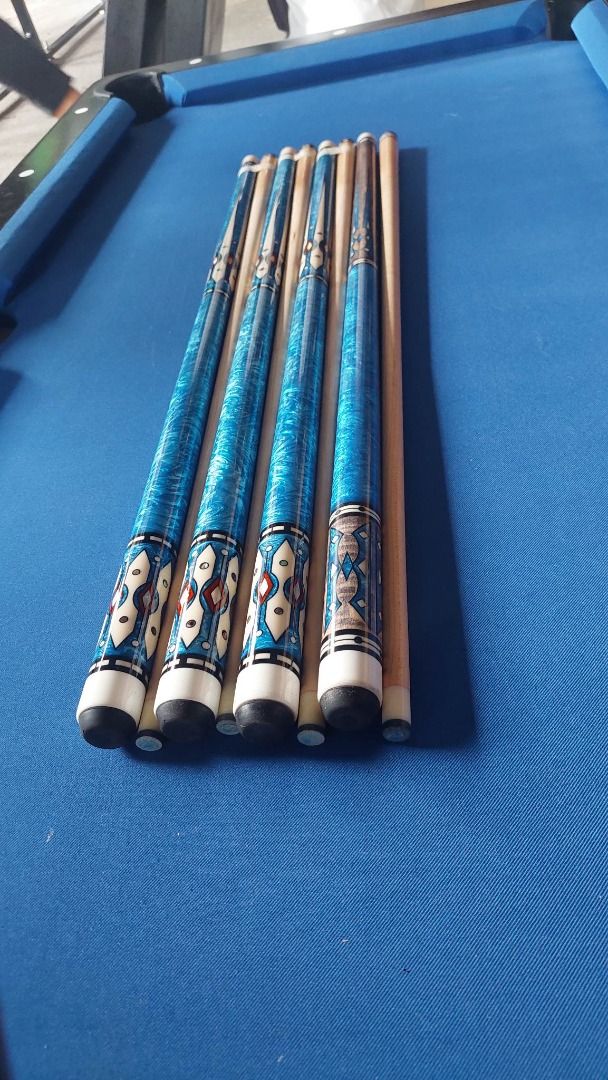 PAMPANGA CUE STICK FULL CAPIZ DESIGN, Sports Equipment, Sports & Games ...