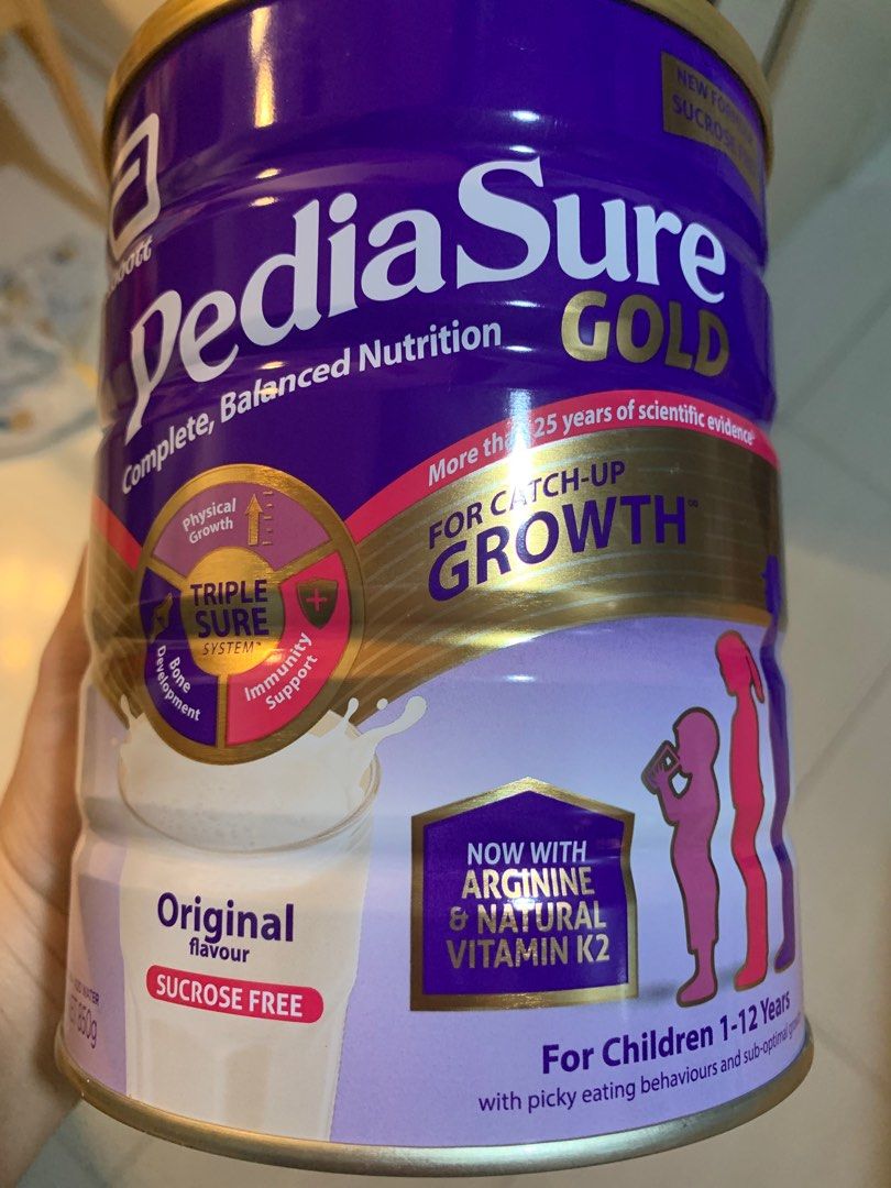 PediaSure TripleSure Milk Powder - Sucrose Free, Babies & Kids, Nursing ...