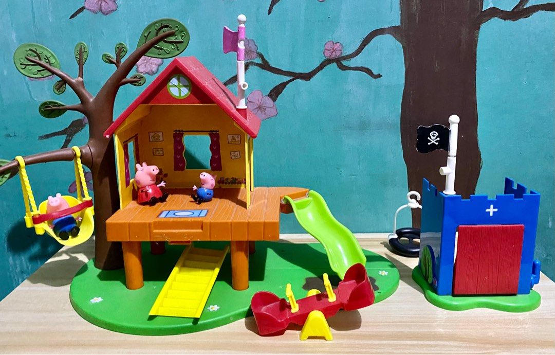 Peppa Pig Tree House, Hobbies & Toys, Toys & Games on Carousell