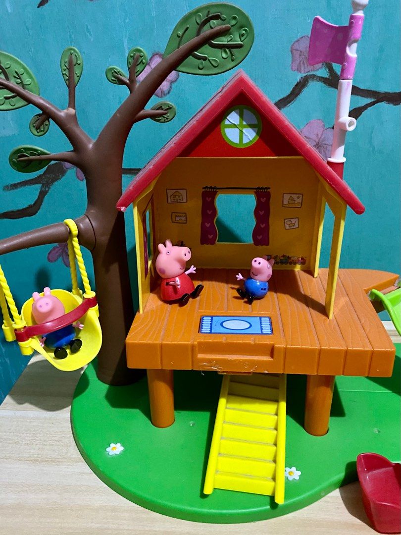 Peppa Pig Tree House, Hobbies & Toys, Toys & Games on Carousell