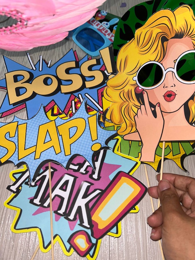 photobooth props only, Hobbies & Toys, Stationery & Craft, Craft ...