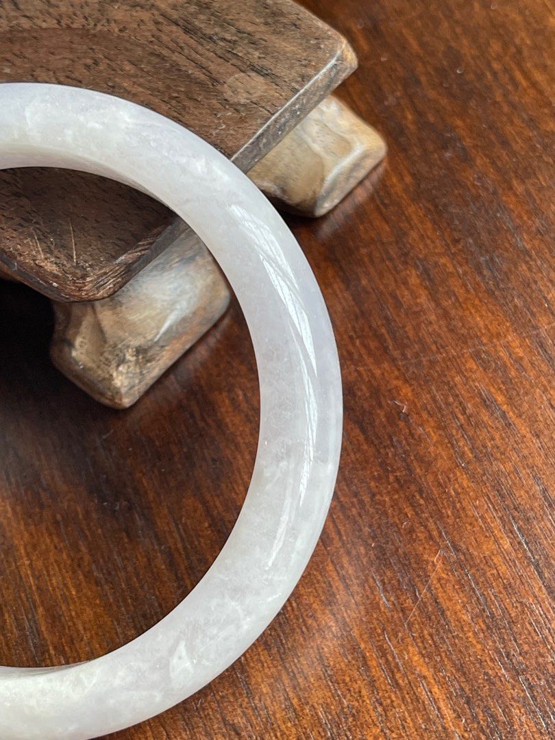 Pink Myanmar Jadeite Bangle, Women's Fashion, Jewelry & Organisers ...