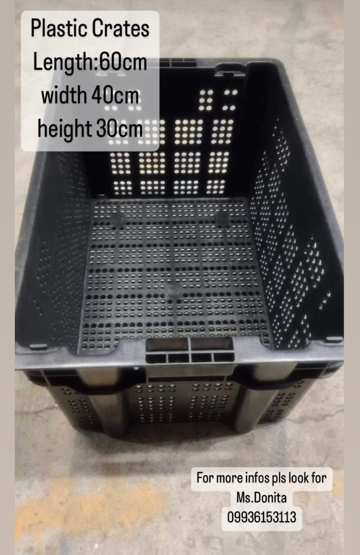 Plastice Crates, Commercial & Industrial, Industrial Equipment on Carousell