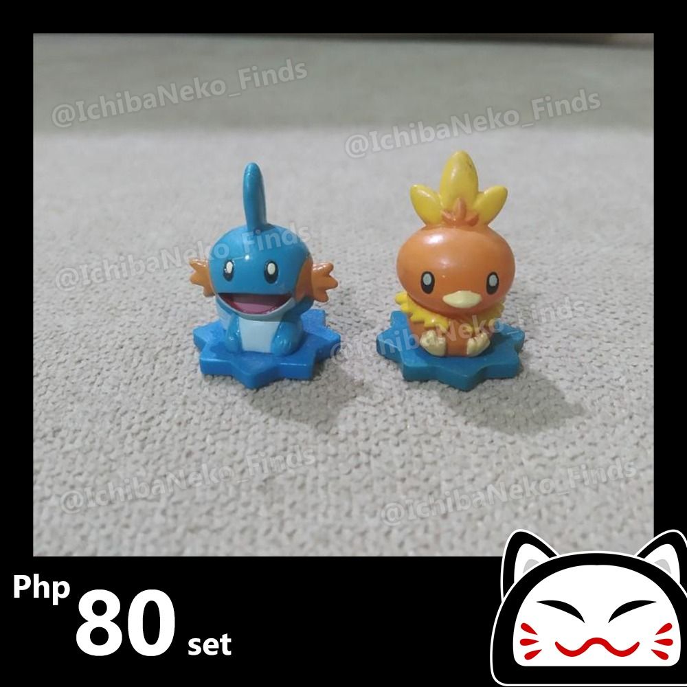 Pokemon Mudkip & Torchic Set Minis, Hobbies & Toys, Toys & Games on ...
