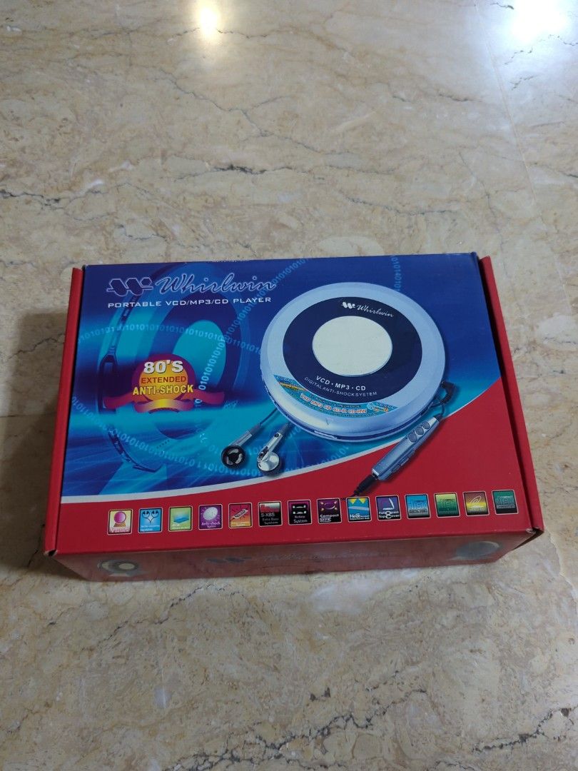 Portable vcd mp3 cd player, TV & Home Appliances, TV & Entertainment, Blu-Ray & Media Players on ...