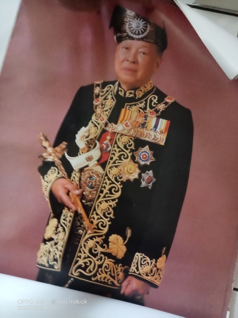 potret sultan agong lama, Hobbies & Toys, Collectibles & Memorabilia ...