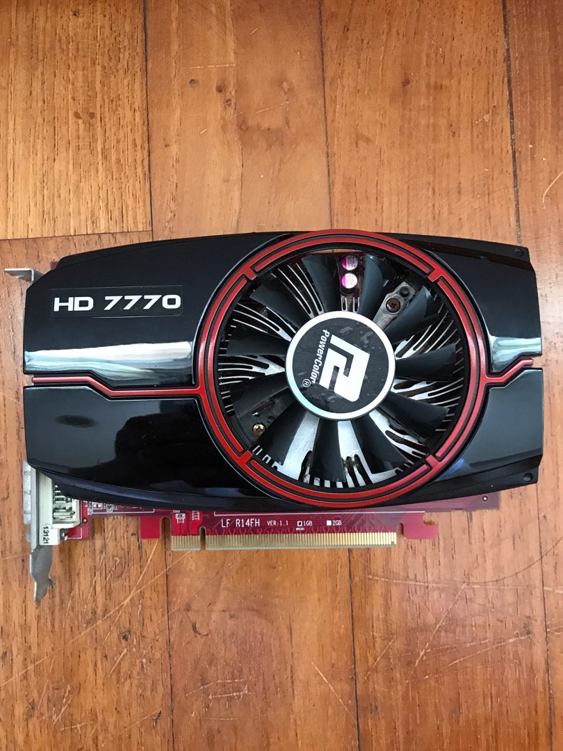 Powercolor HD7770 Radeon Graphics card, Computers & Tech, Parts ...