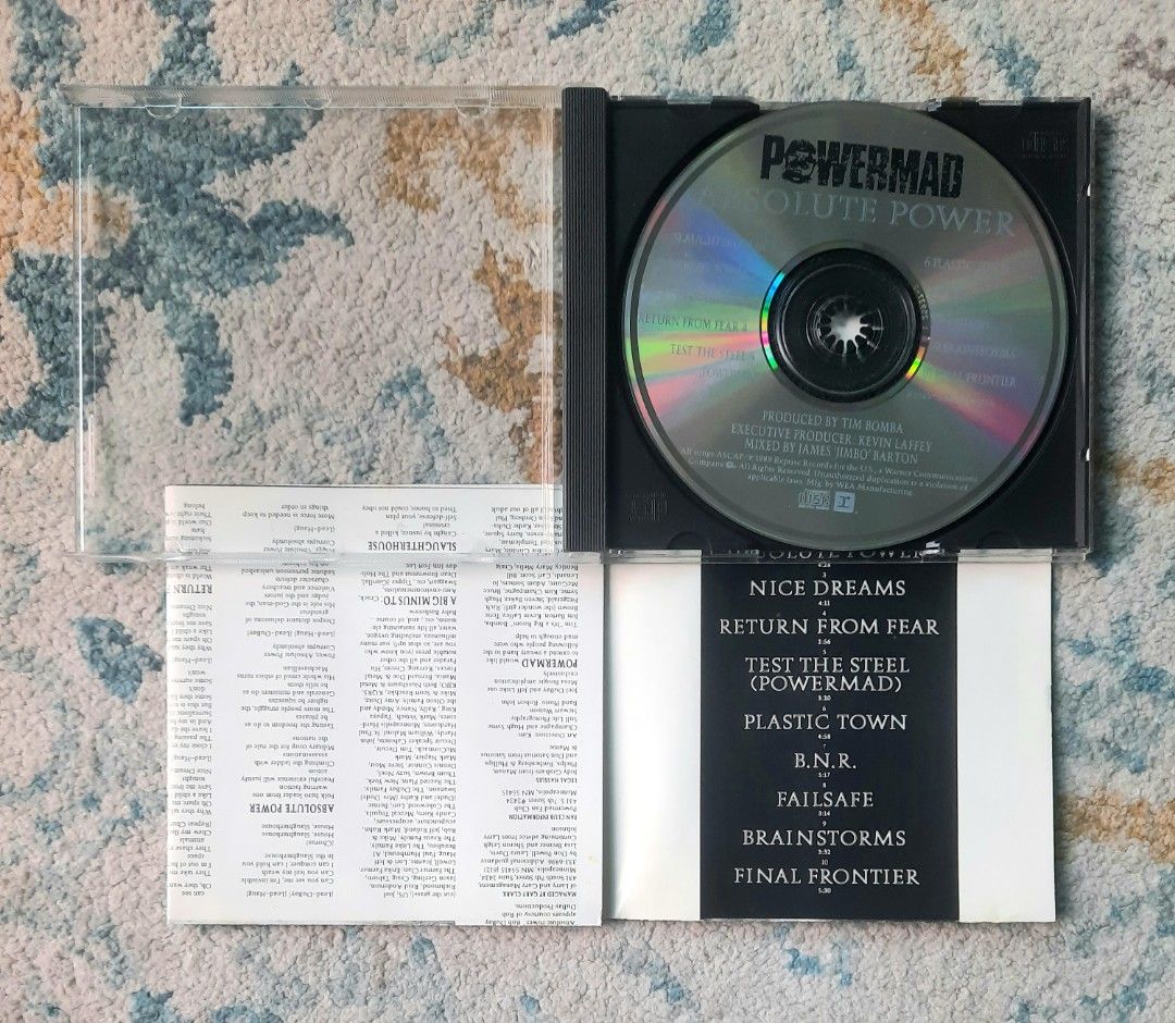 Powermad - Absolute Power CD, Hobbies & Toys, Music & Media, CDs & DVDs ...