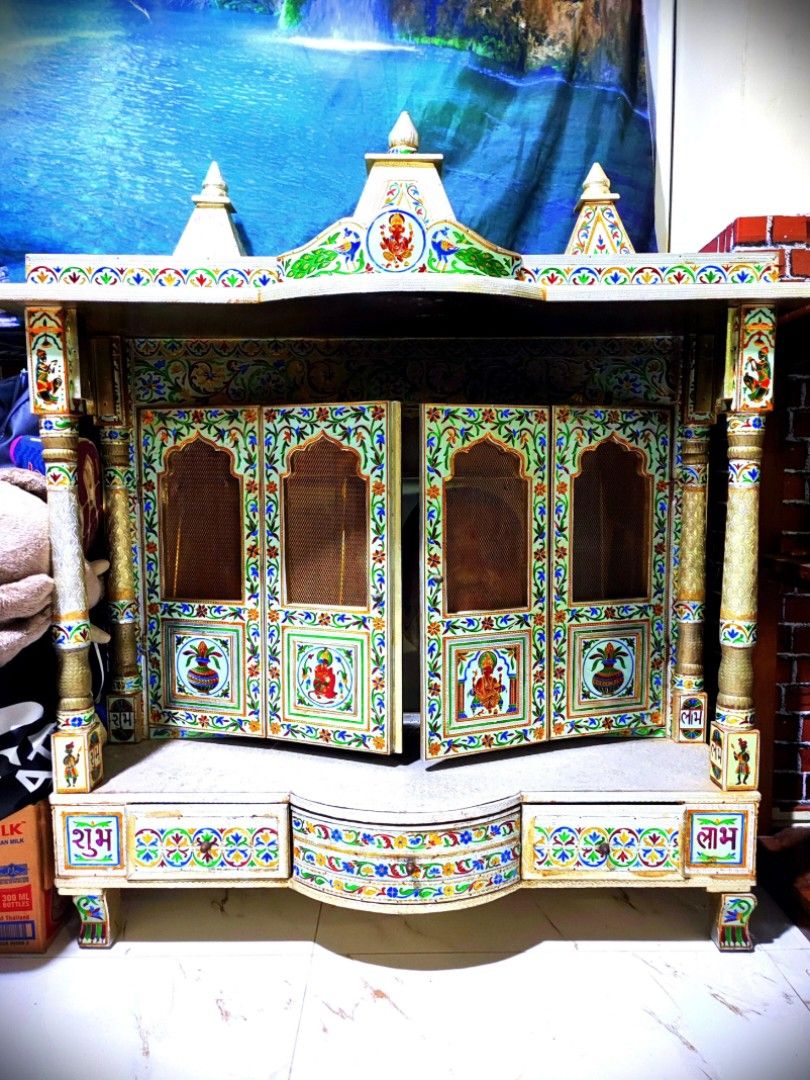 Praying Altar With Swinging Doors (Beautiful Vintage Look), Furniture ...