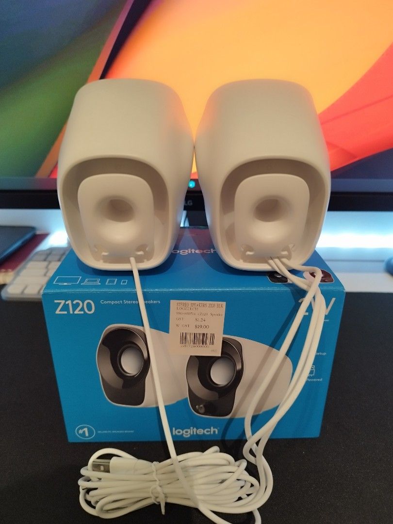 Preloved Logitech Z120 Speakers, Audio, Soundbars, Speakers ...