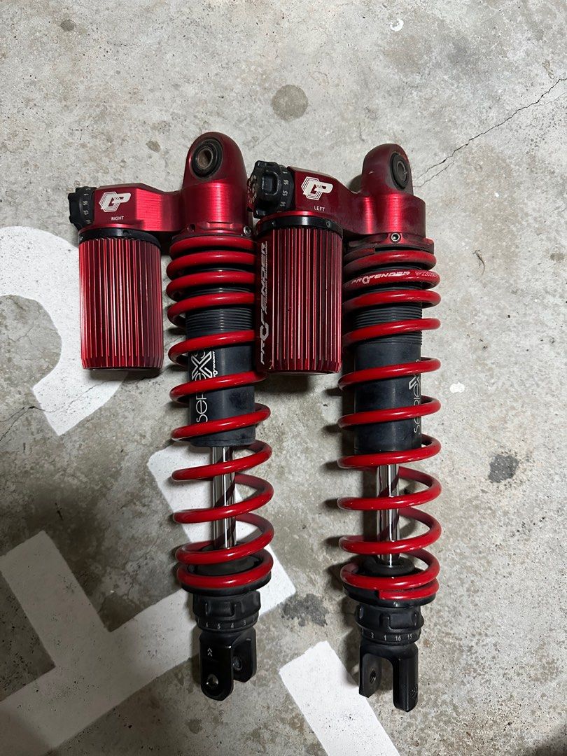Xmax Profender suspension X series lowered 330mm, Motorcycles ...