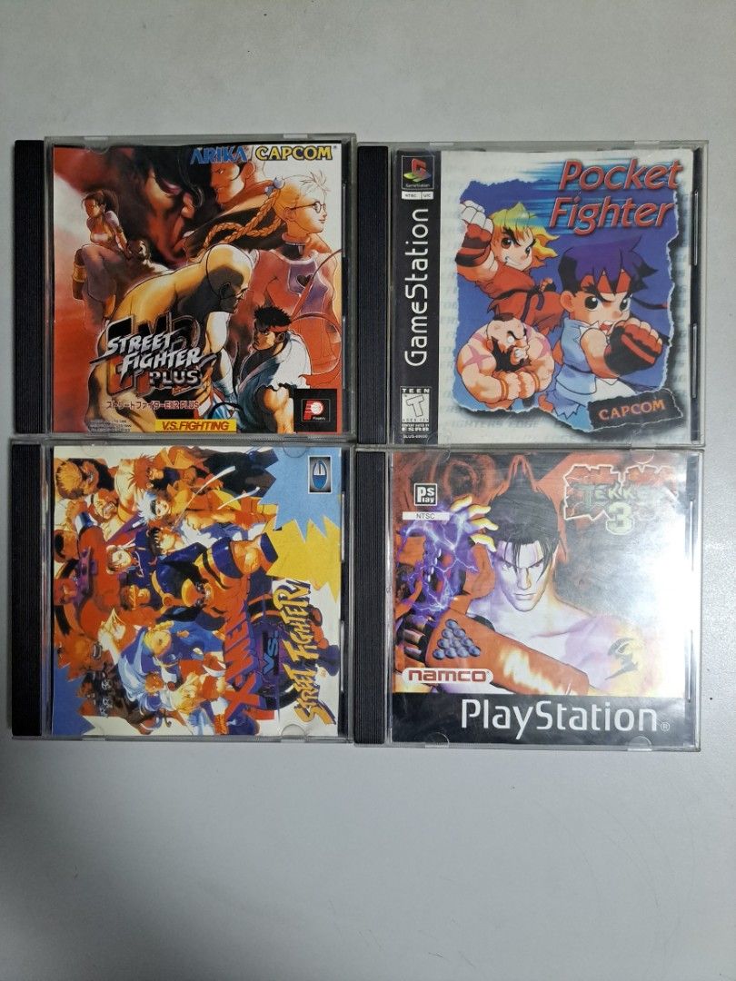 PS1 Game Fighting bundle, Video Gaming, Video Games, PlayStation on ...