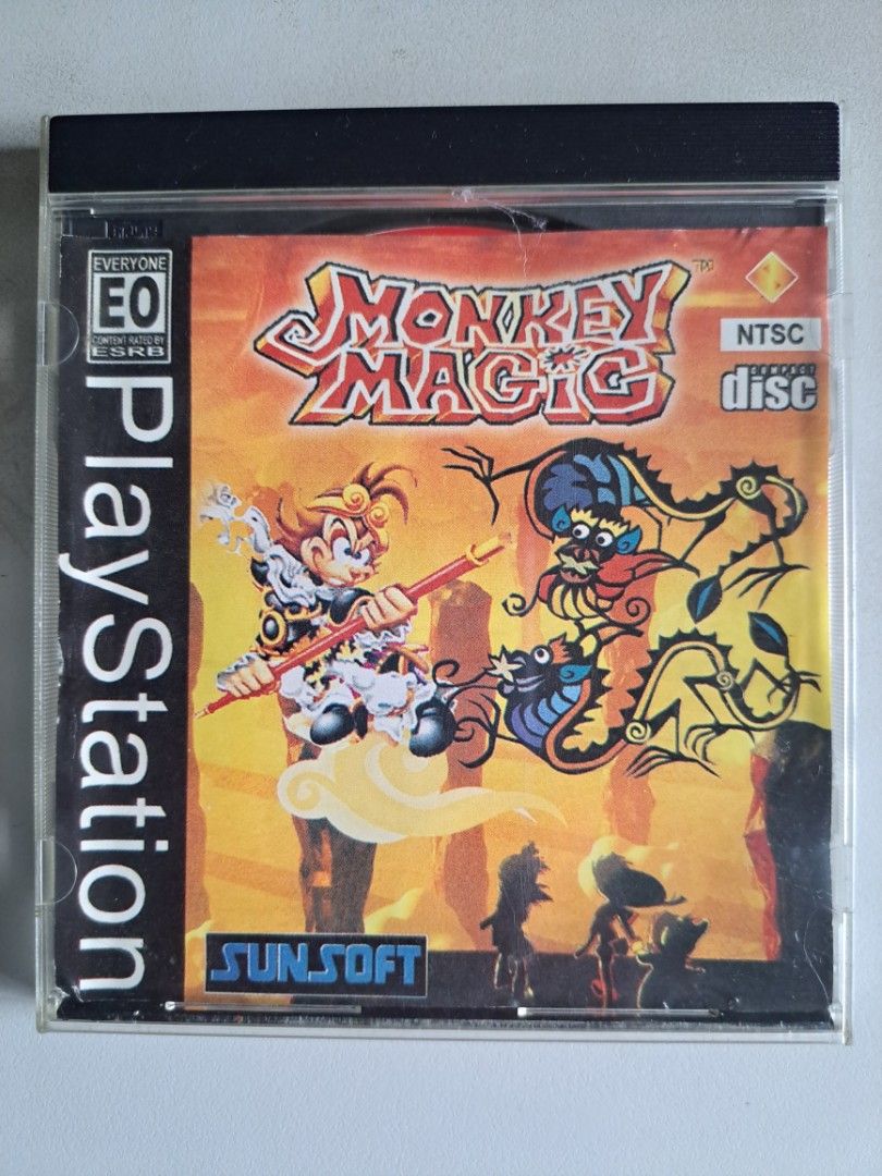 PS1 Game Monkey Magic, Video Gaming, Video Games, PlayStation on Carousell