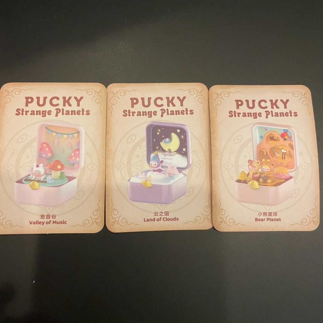 Pucky Strange planets Popmart, Hobbies & Toys, Toys & Games on Carousell