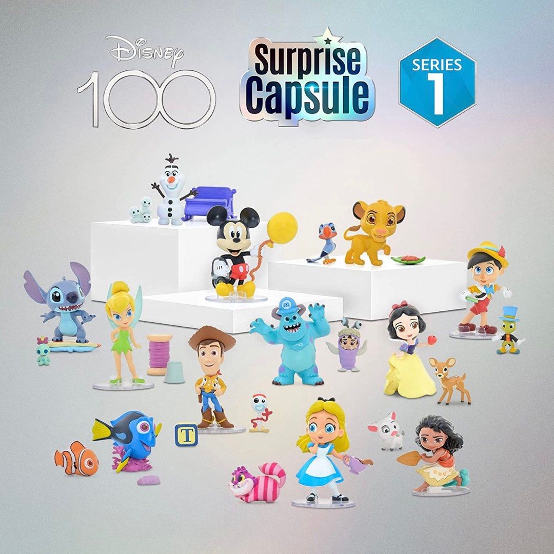 Rare Chase secret Disney 100 surprise capsule yume toy Mickey Mouse ...