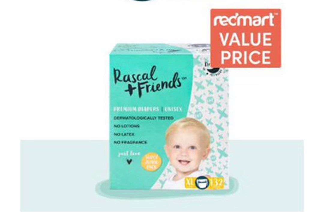 Rascal and friends tape diapers XL (44 pieces), Babies & Kids, Bathing ...