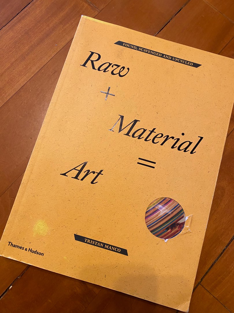 Raw+Material=Art Mixed Media Art, 興趣及遊戲, 書本 & 文具, 教科書 - Carousell