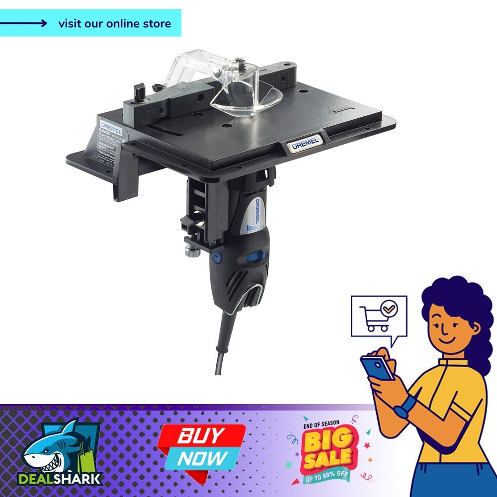 (readystock) Dremel 231 Shaper/Router Table Convert Dremel corded ...