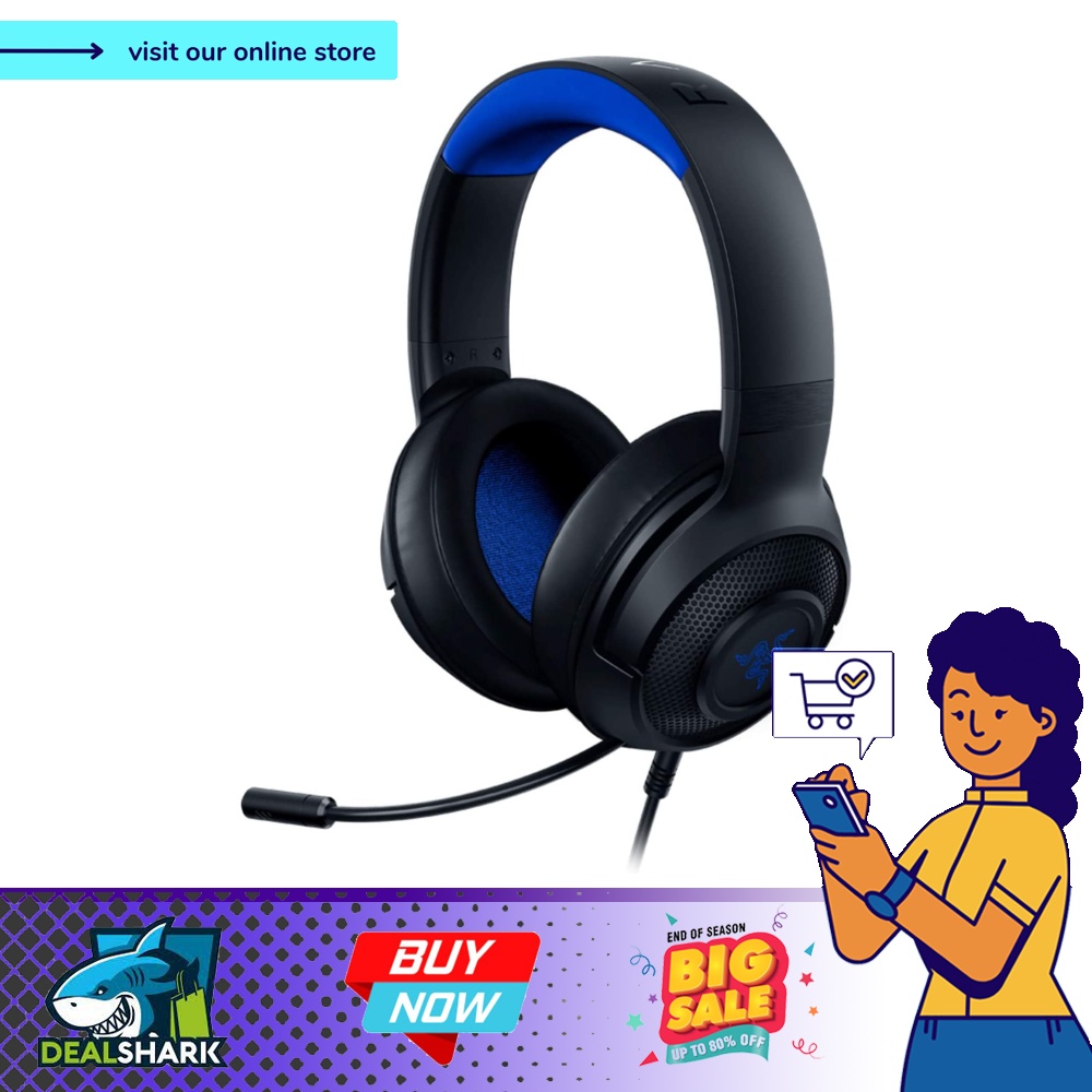 (readystock) Razer Kraken X Ultralight Gaming Headset: 7.1 Surround ...
