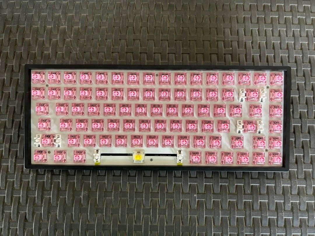 RK84 Jelly Pink Switches (Modded) on Carousell