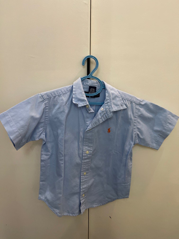Ralph Lauren light blue polo on Carousell