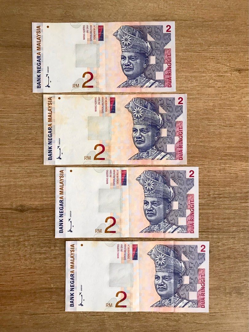 RM 2 Dua Twelve Running Numbers Ringgit Malaysia Ahmad Don RM2 Series ...