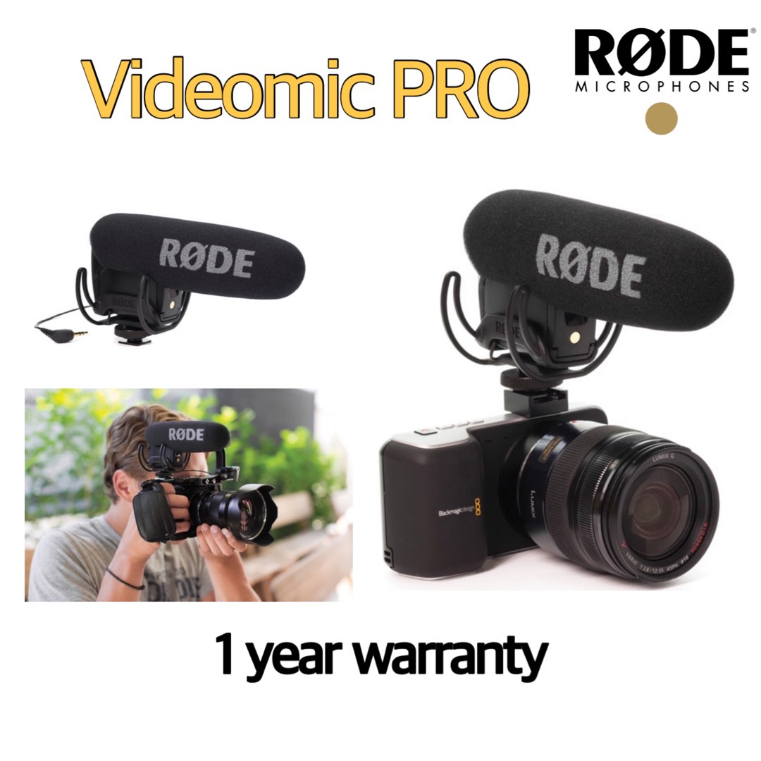 RODE VIDEOMIC PRO, Audio, Microphones on Carousell