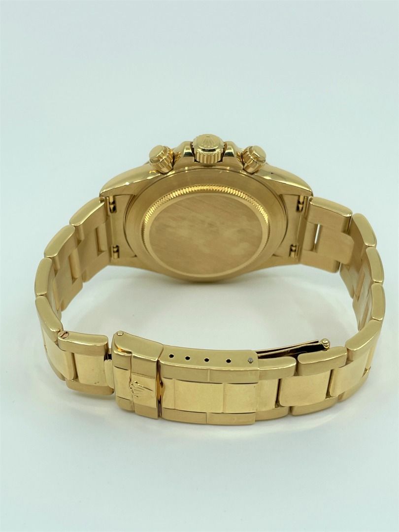 Rolex 16528 Daytona Yellow Gold, Diamond and Ruby-Set, 名牌, 手錶 - Carousell