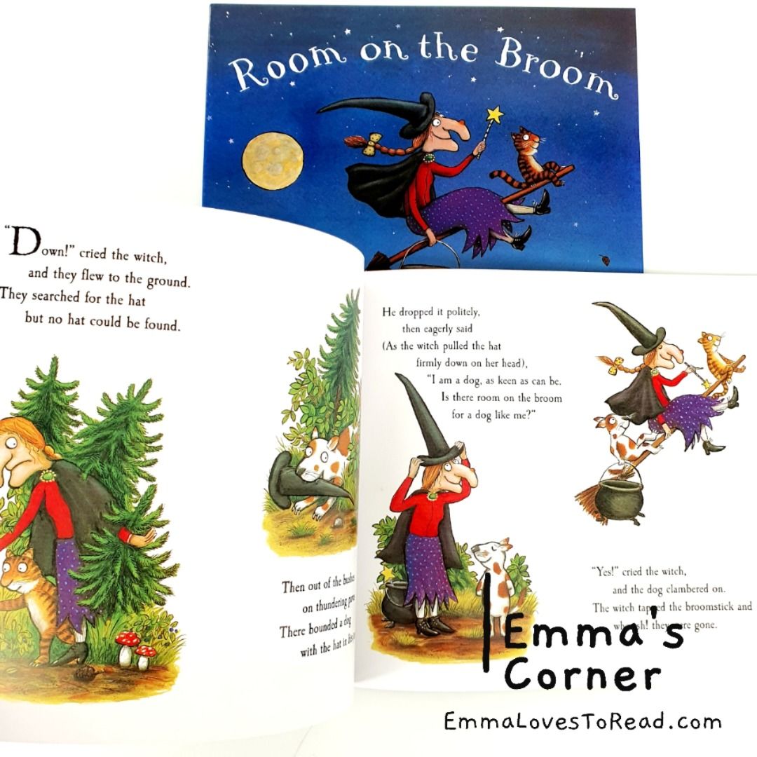 Room on the Broom by Julia Donaldson Children Picture Book, Hobbies ...