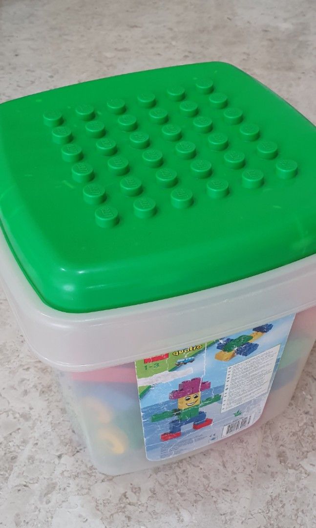 [RP$90] Authentic LEGO Quatro Bucket With Extra Large Bricks Blocks ...