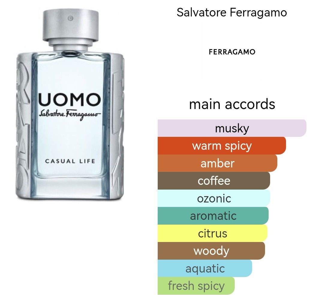 Salvatore Ferragamo Uomo Casual Life EDT 100ml - Man (Ready Stock ...