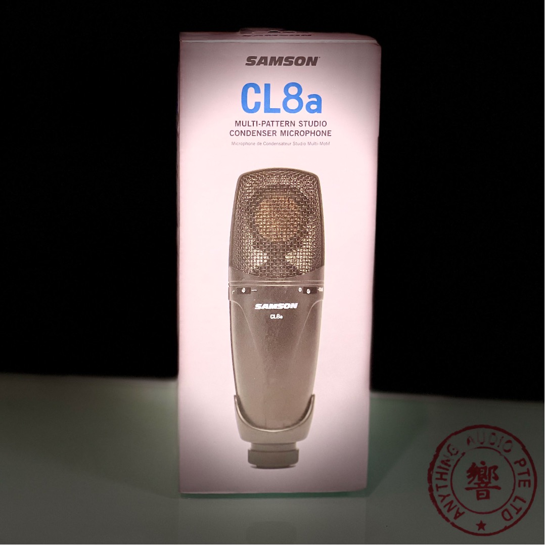 Samson CL8a Multi-Pattern Large Diaphragm Studio Condenser (last pc ...