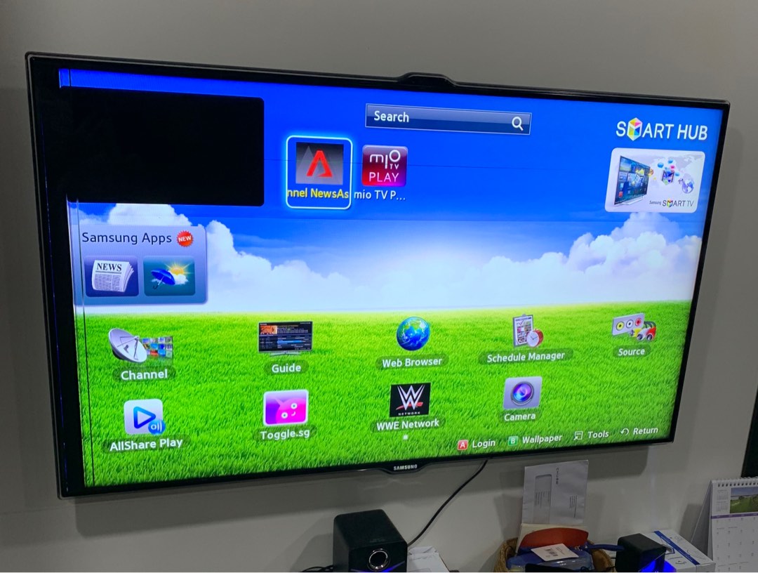 Samsung 46” Smart TV, TV & Home Appliances, TV & Entertainment, TV on Carousell