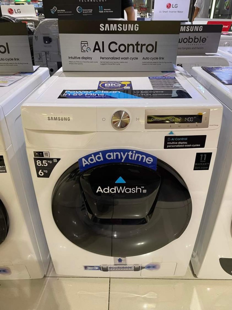 SAMSUNG FRONTLOAD WASHING MACHINE , TV & Home Appliances, Washing ...