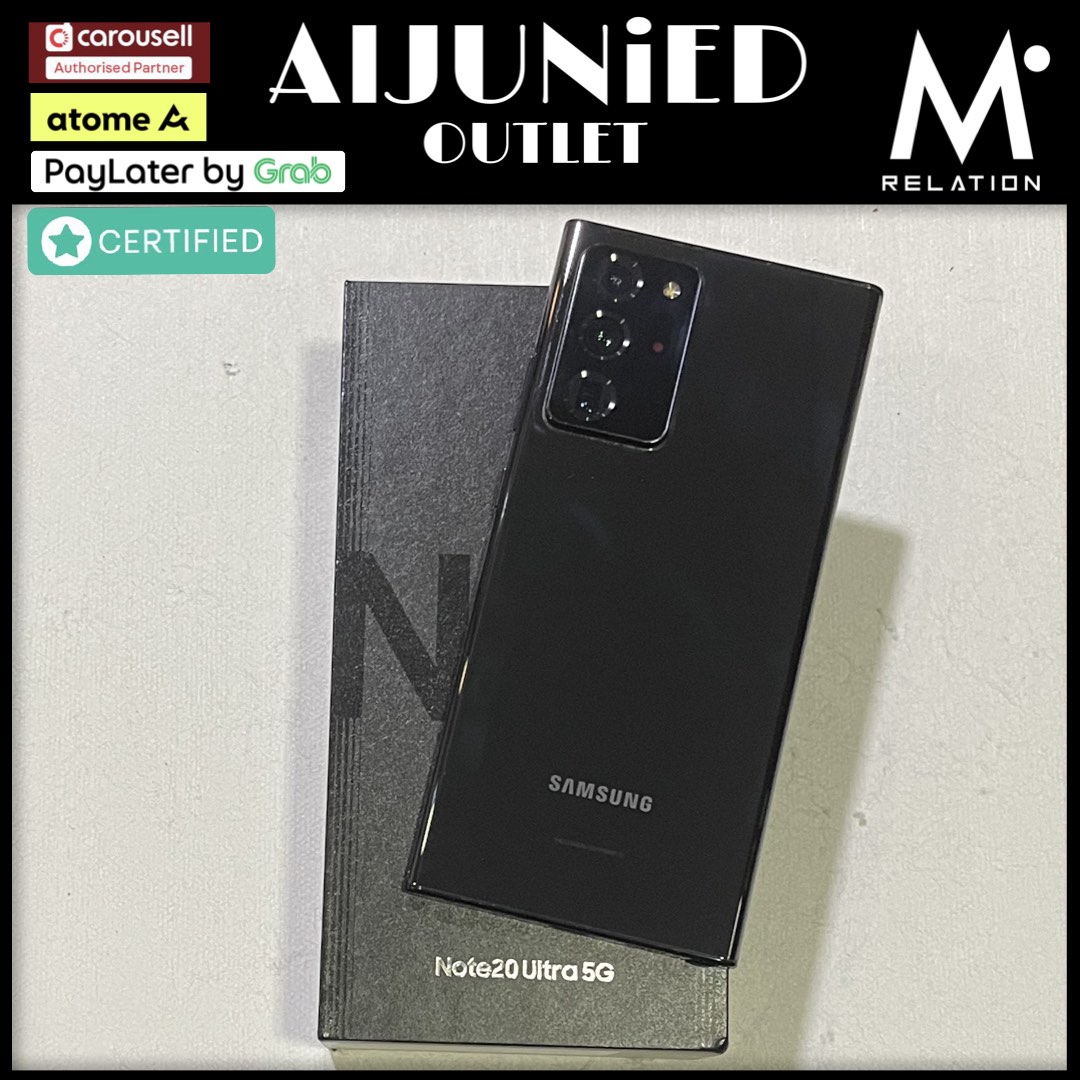 Samsung Galaxy Note 20 Ultra 5G 12/256GB Mystic Black #2035, Mobile Phones & Gadgets, Mobile ...