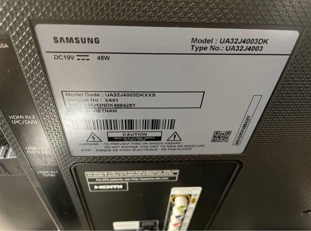 SAMSUNG HDTV 32 Inches, TV & Home Appliances, TV & Entertainment, TV on ...