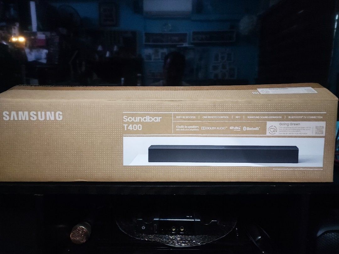 Samsung soundbar T400, Audio, Soundbars, Speakers & Amplifiers on Carousell