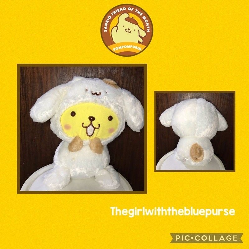 Sanrio Pompompurin in Muffin Costume Plush Stuffed Toy, Hobbies & Toys ...