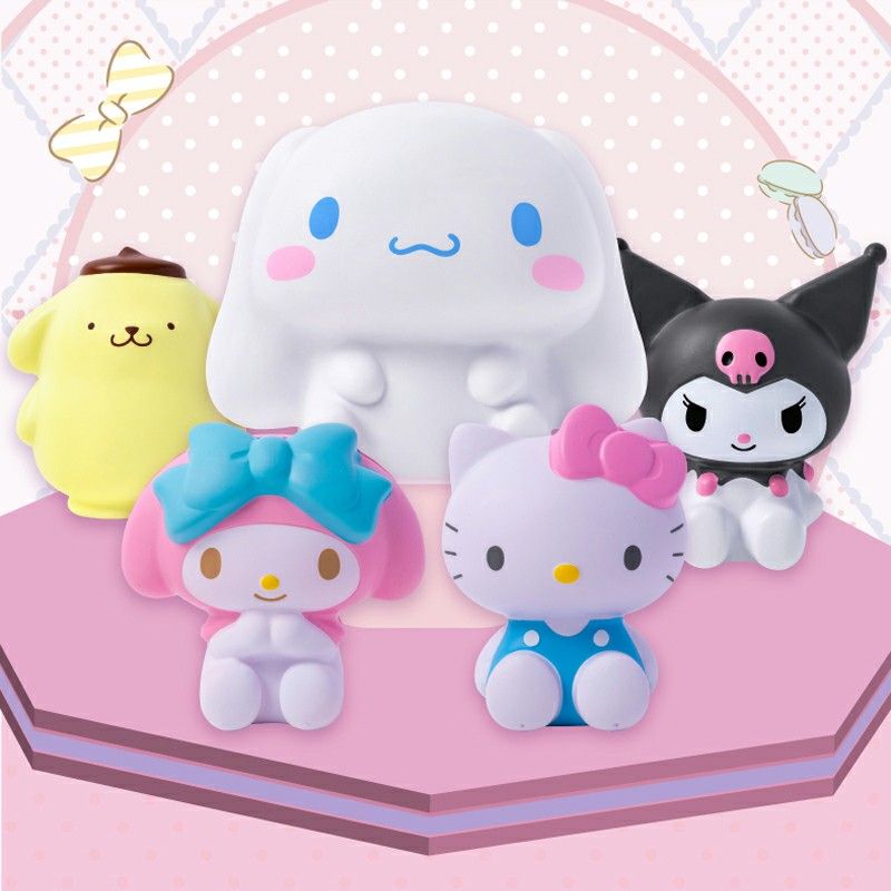 [SANRIO] SANRIO CHARACTERS SQUISHIES SLOW REBOUND FEATURING KUROMI ...