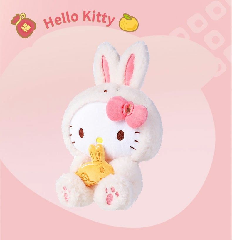 [SANRIO X MINISO] SANRIO CHARACTERS BUNNIES COSTUME SERIES 30CM ...