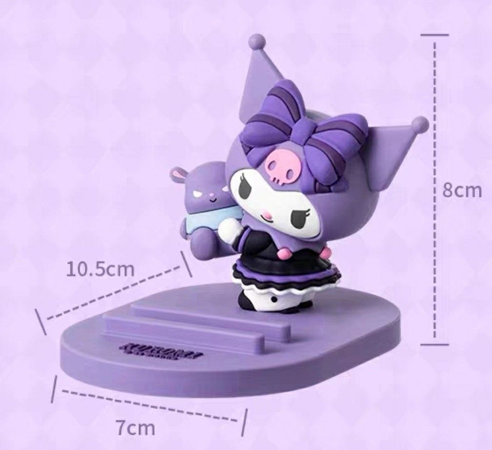 [SANRIO X MINISO] SANRIO CHARACTERS KUROMI AND BAKU SERIES HANDPHONE STAND, Hobbies & Toys, Toys ...