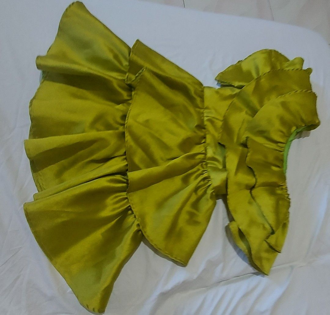 Satin Gazar Dress, Women's Fashion, Dresses & Sets, Evening dresses ...