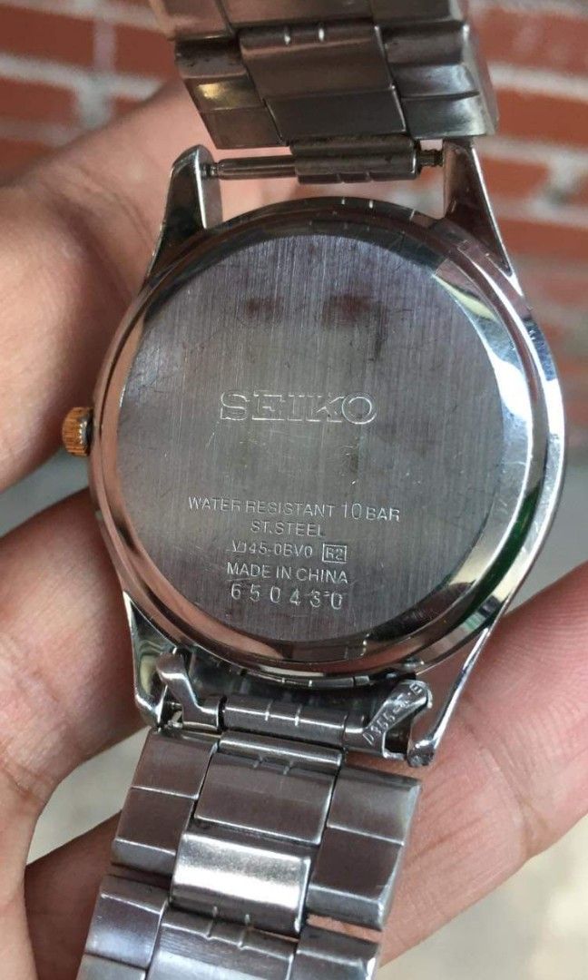 Seiko Solar V145-0BV0, Men's Fashion, Watches & Accessories, Watches on ...