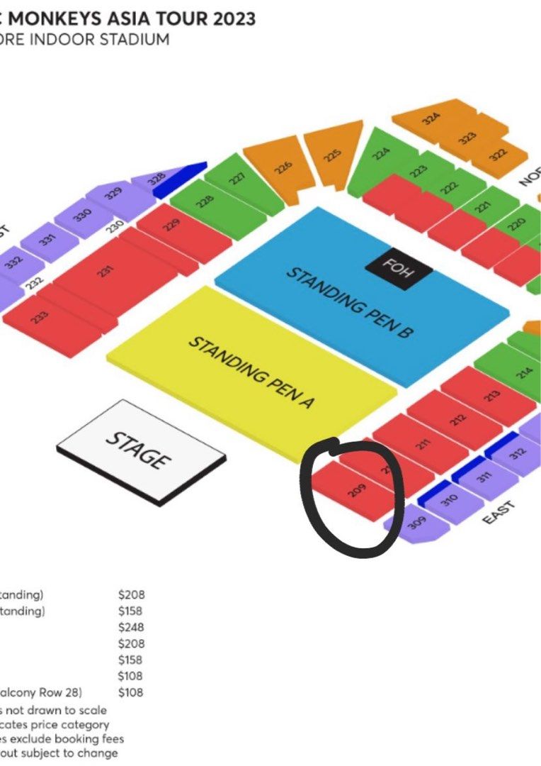 SELLING ARCTIC MONKEYS TICKET, Tickets & Vouchers, Event Tickets on ...