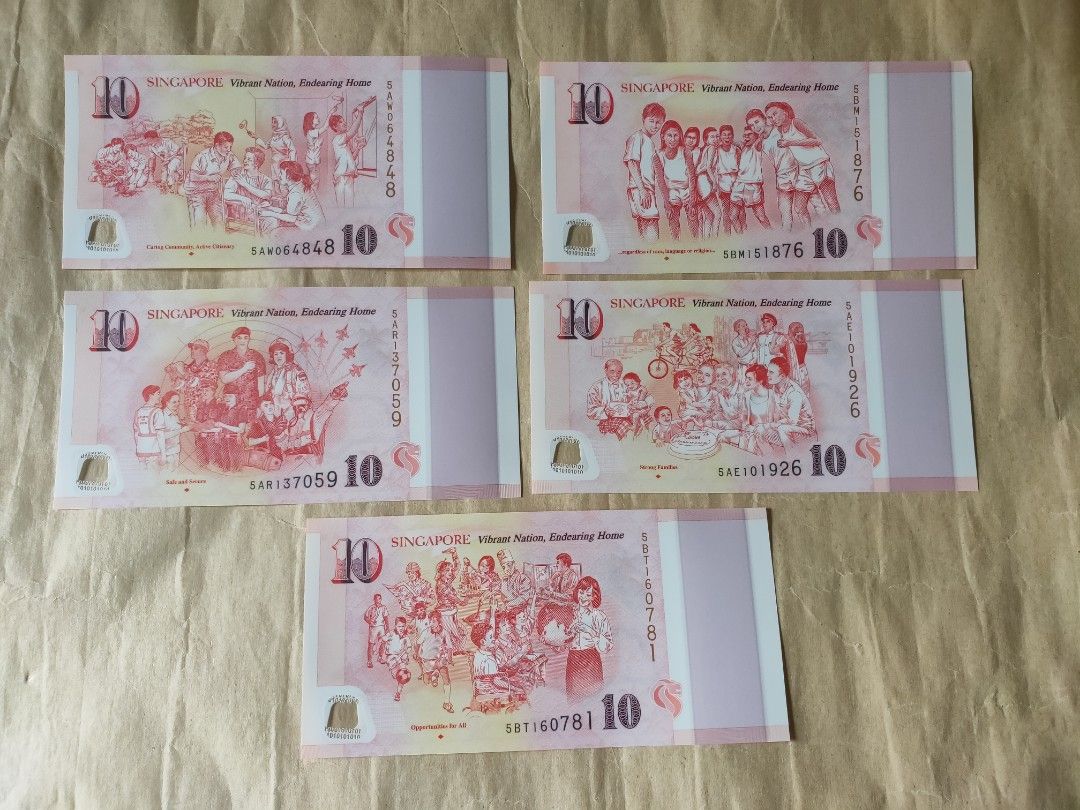 SG50 Commemorative $10 Note, Hobbies & Toys, Memorabilia & Collectibles ...